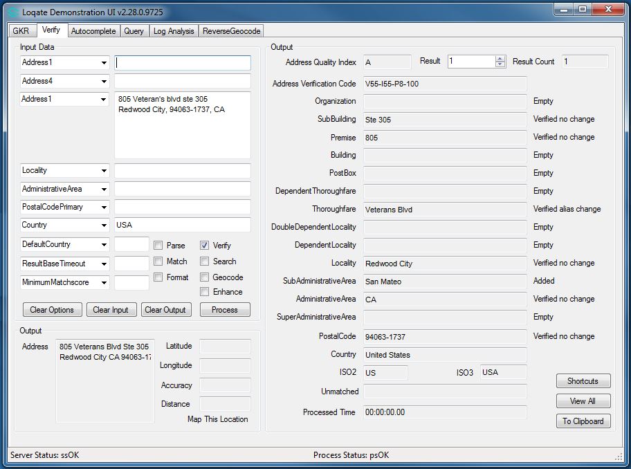 Address Verification Code – Tutorial – USA | Loqate