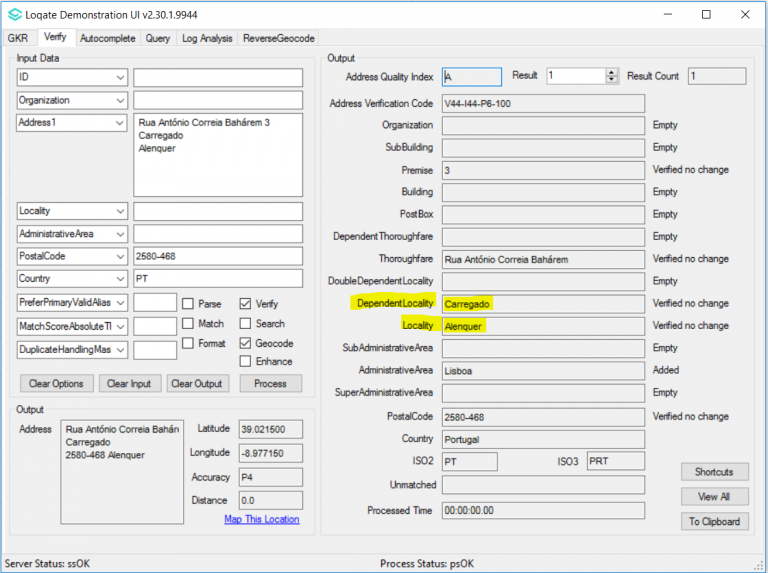 Portugal (PRT) | Loqate